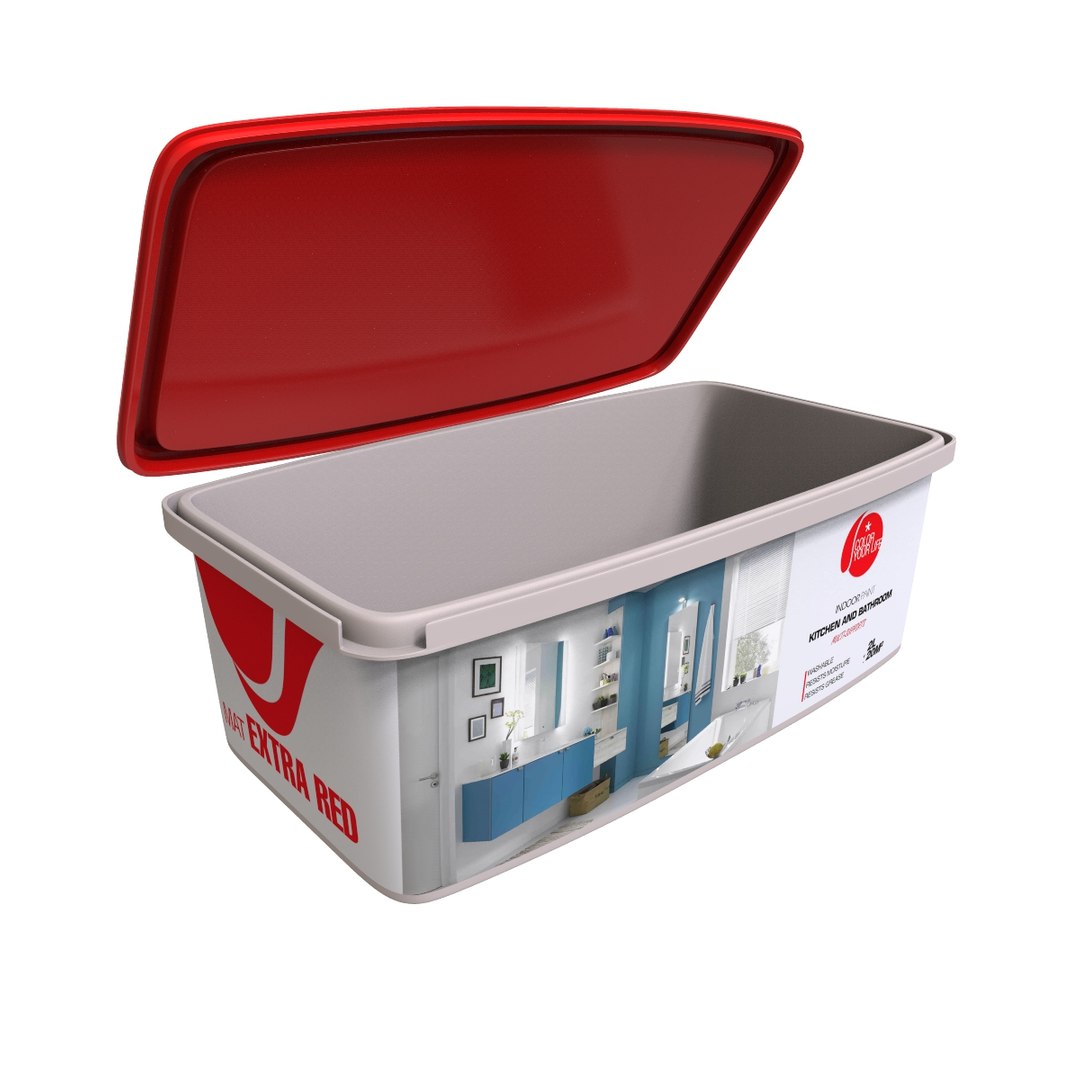 3d paint container