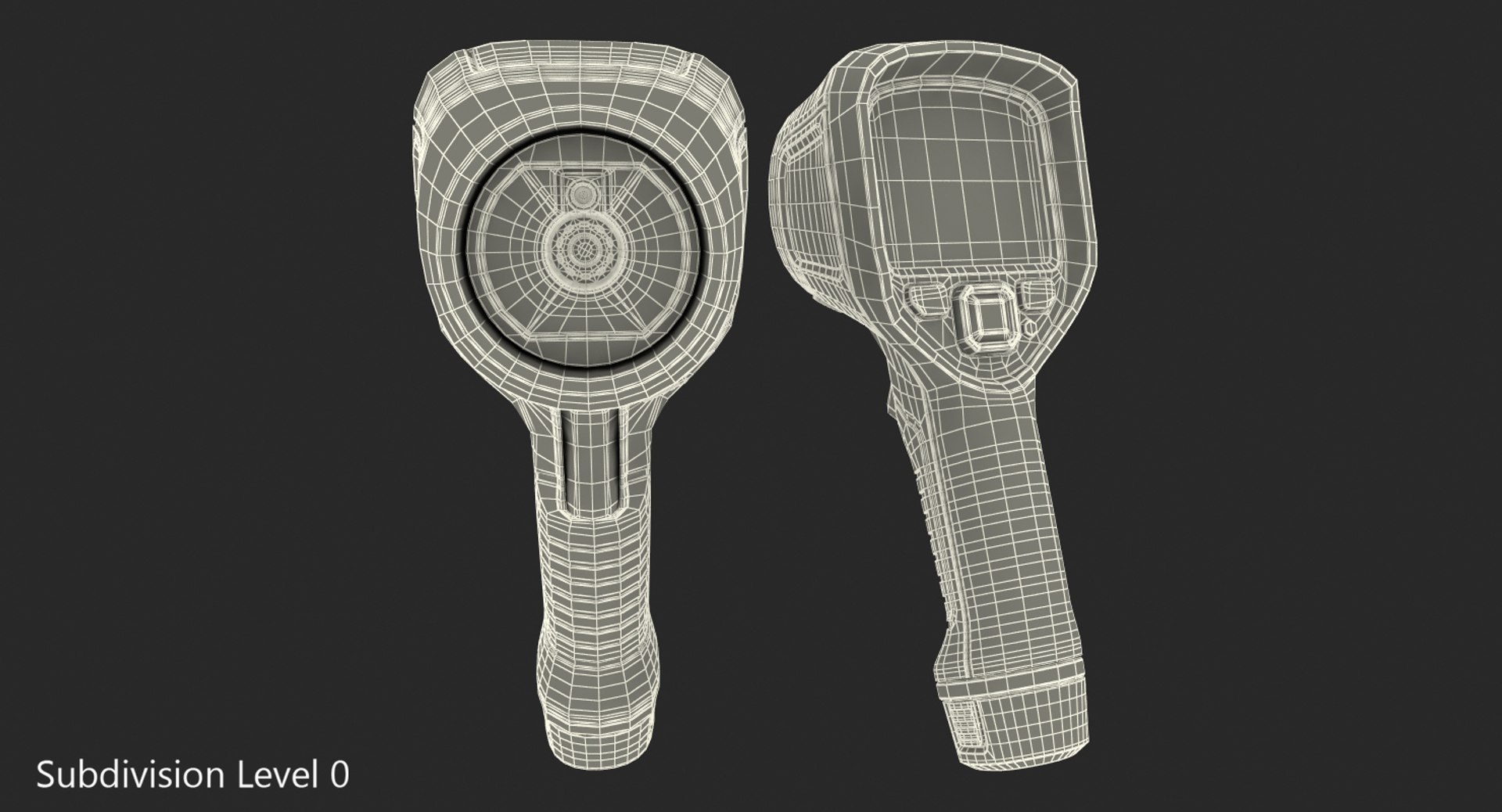3D handheld thermal imaging camera - TurboSquid 1279179
