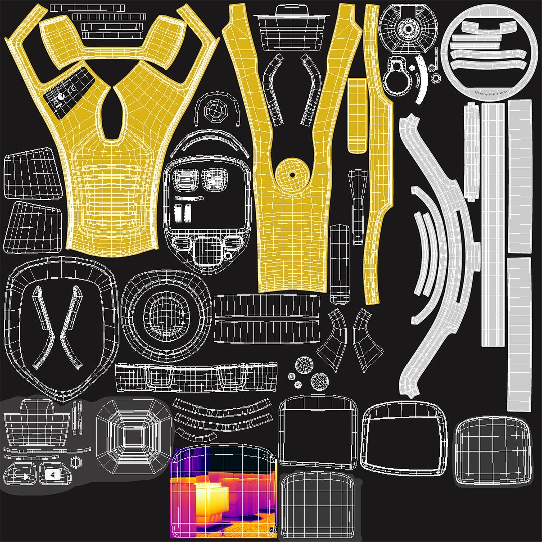 3D Handheld Thermal Imaging Camera - TurboSquid 1279179