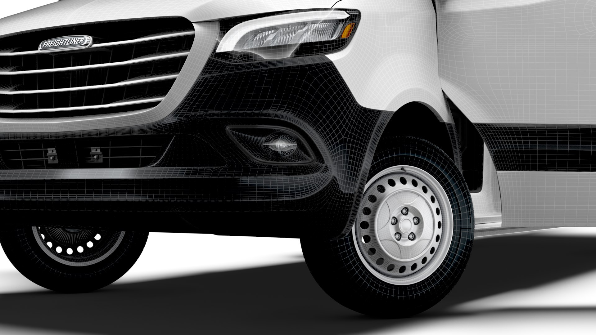 3D Freightliner Sprinter L1H2 FWD HQ Interior 2024 Model - TurboSquid ...