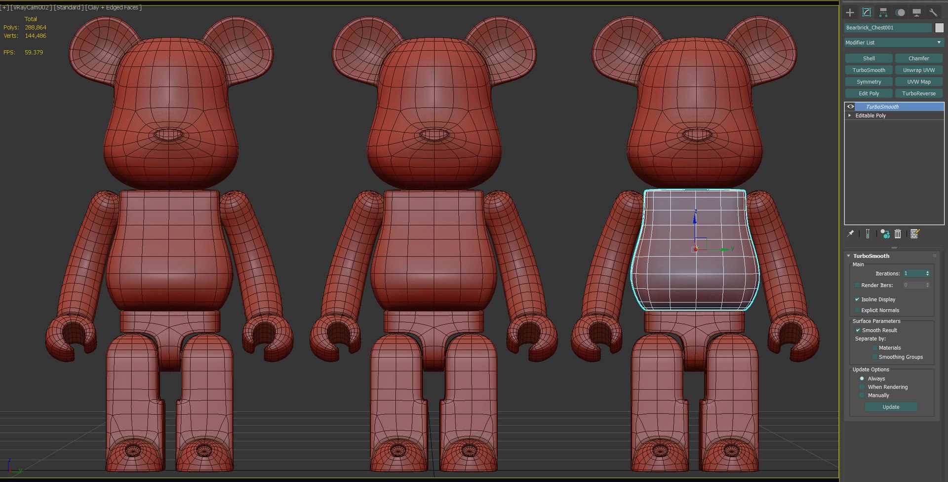 3D Bearbrick Model - TurboSquid 1850409