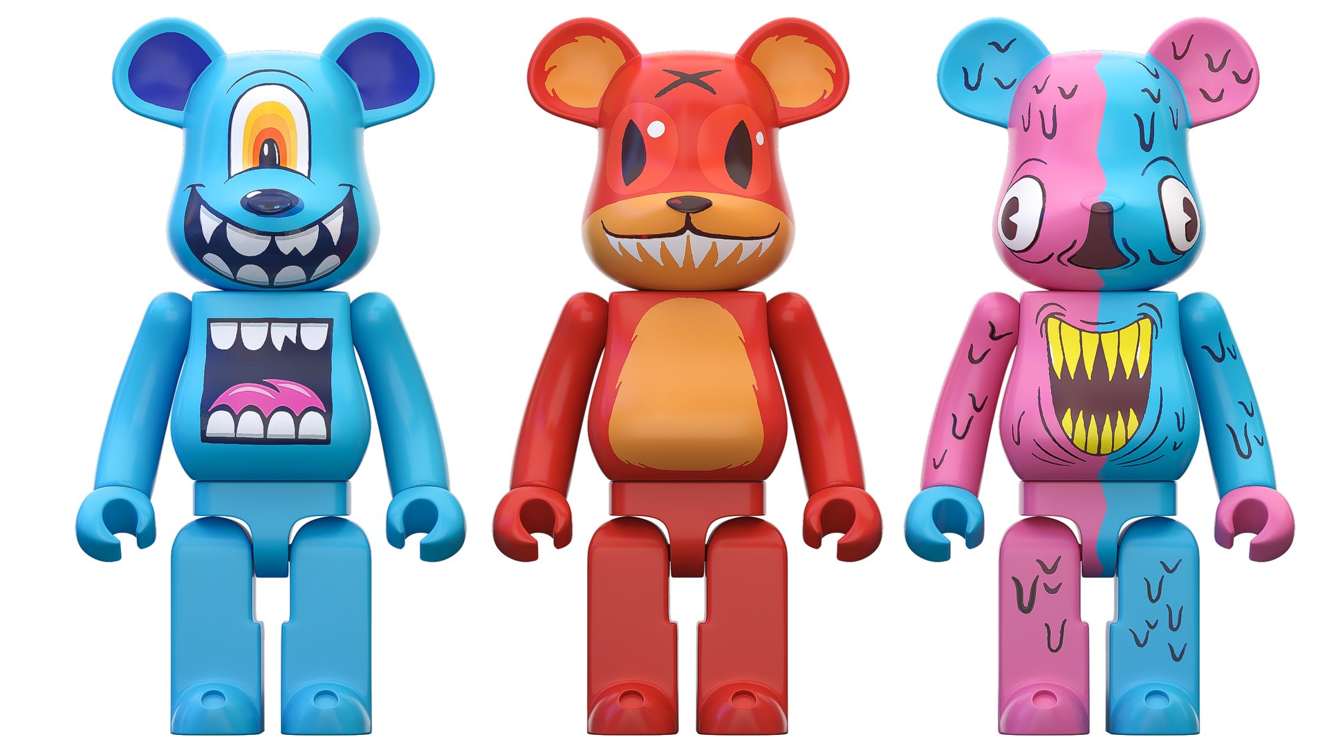 3D Bearbrick Model - TurboSquid 1850409