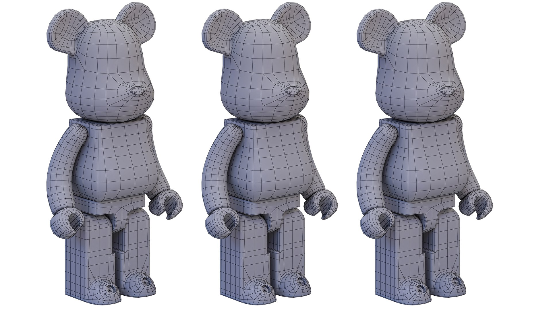 3D Bearbrick Model - TurboSquid 1850409