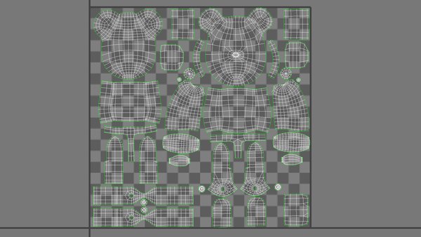 3D Bearbrick model - TurboSquid 1850409