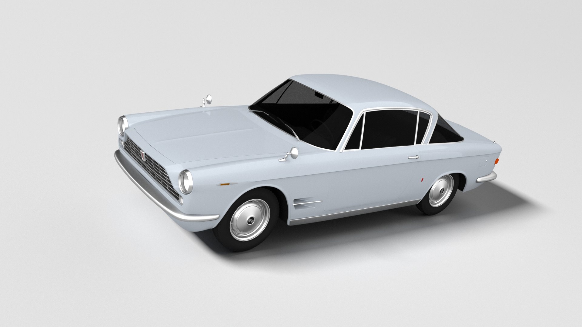 Fiat 2300 S Coupe 3D Model - TurboSquid 2326189