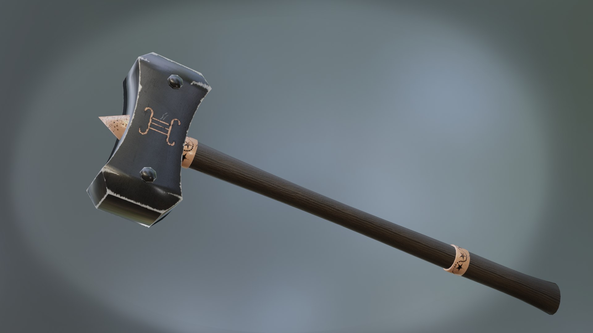 3D Battle Hammer Model - TurboSquid 1833196
