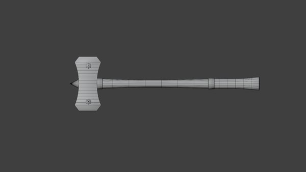 3D battle hammer model - TurboSquid 1833196