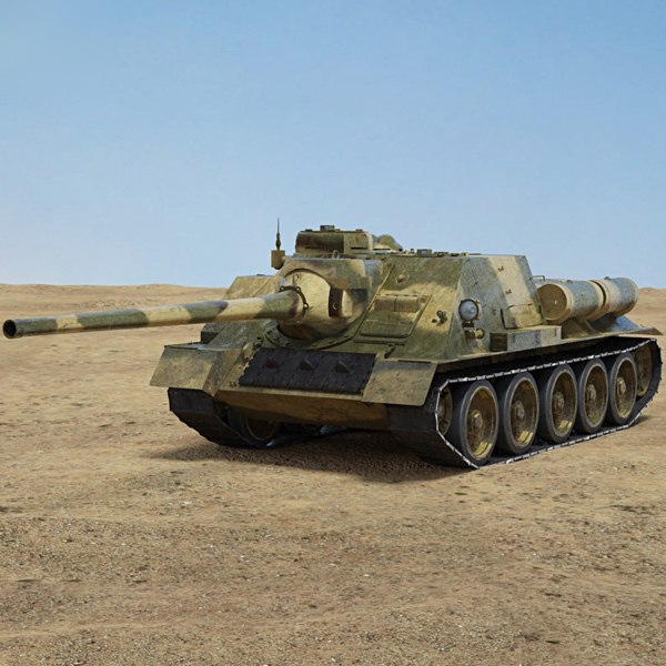 modelo 3d SU-100 - TurboSquid 1331113