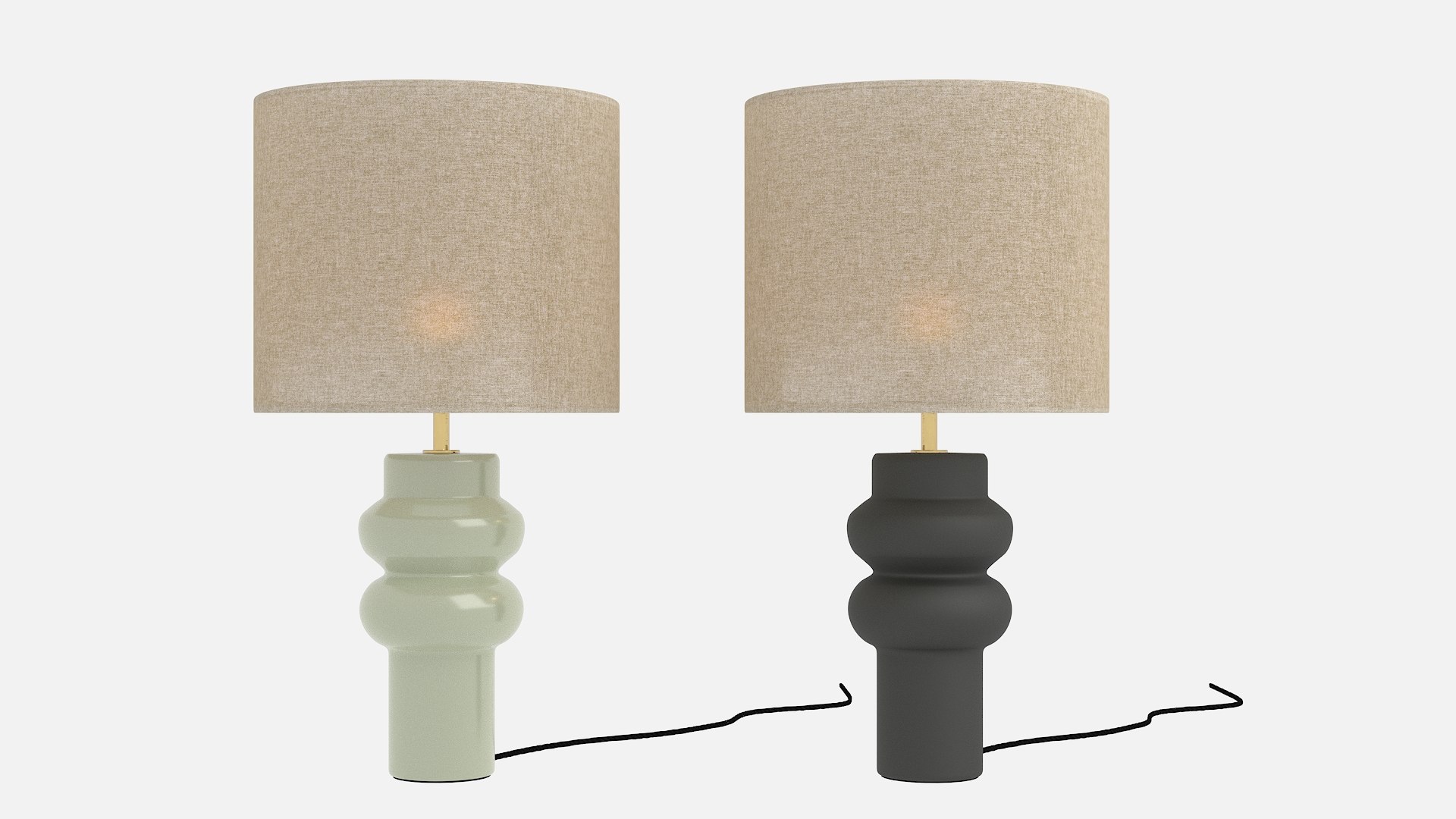 3D Christine Table Lamp Model - TurboSquid 2206003