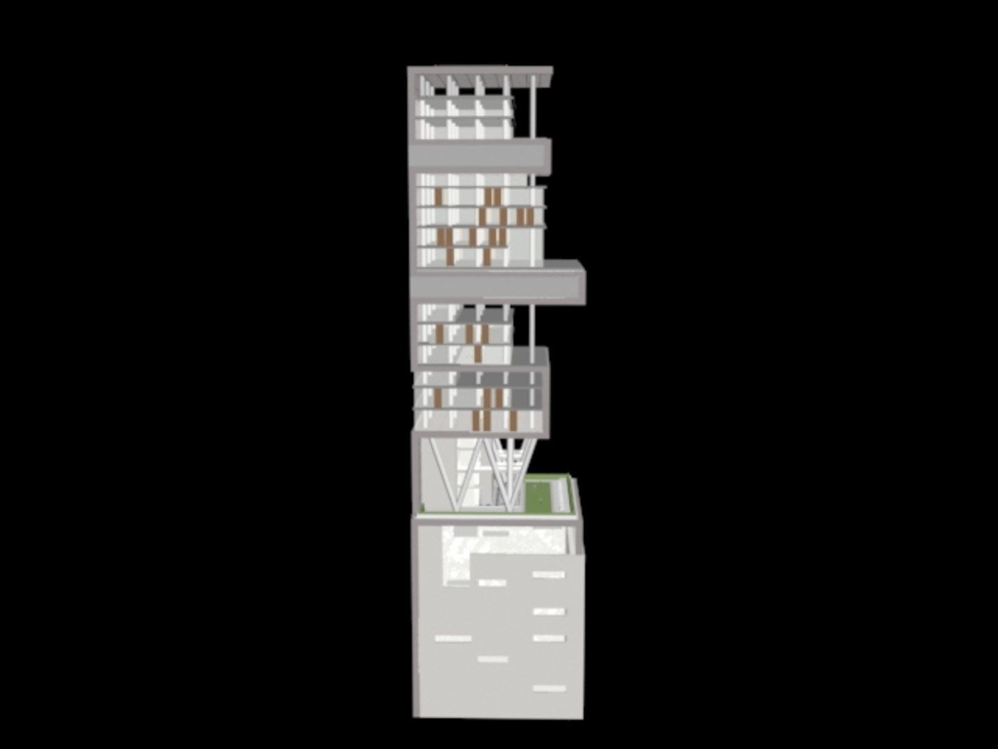 3D Antilia Building - TurboSquid 1357752