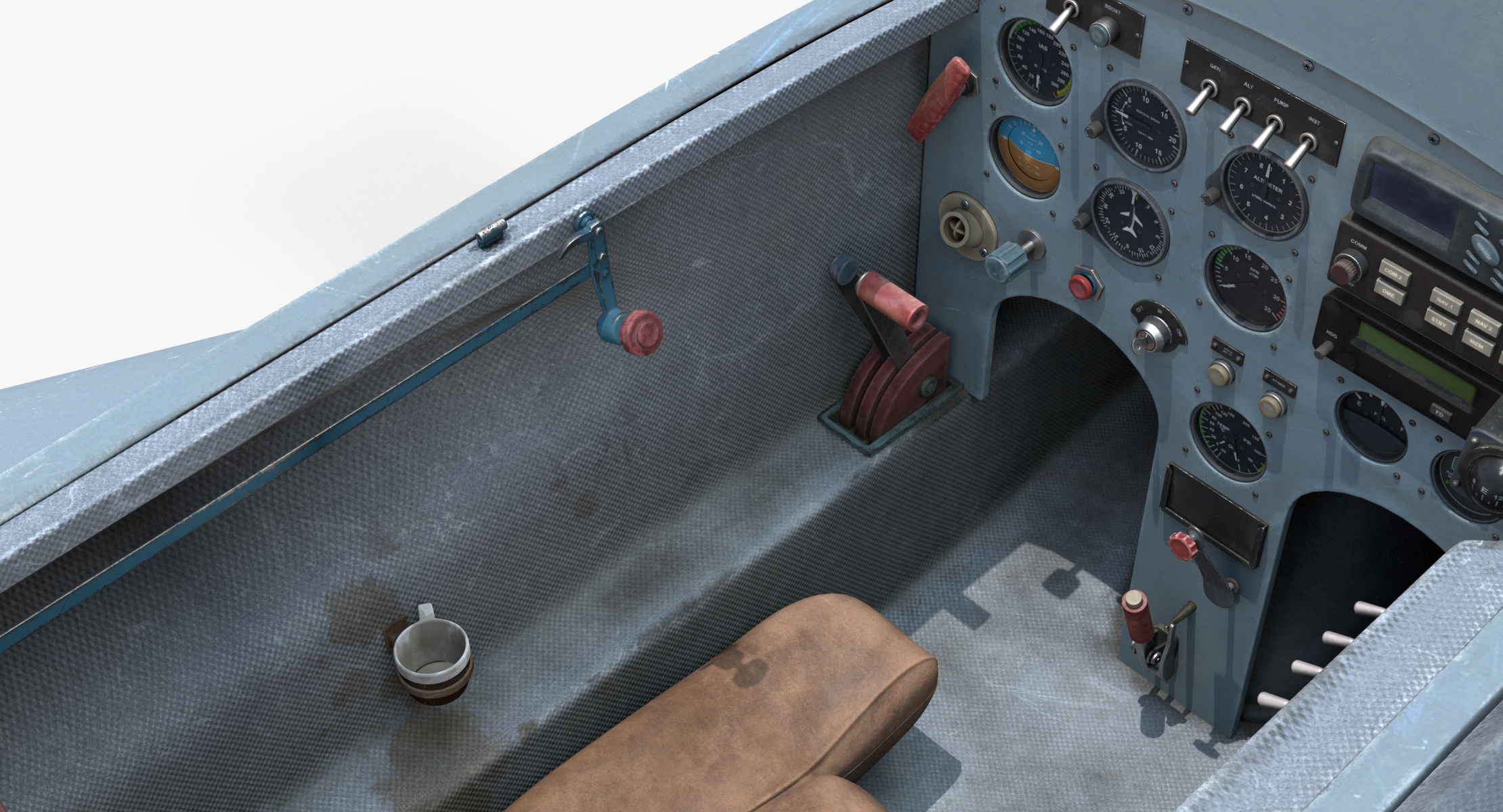 Rutan long-ez aircraft 3D model - TurboSquid 1260884