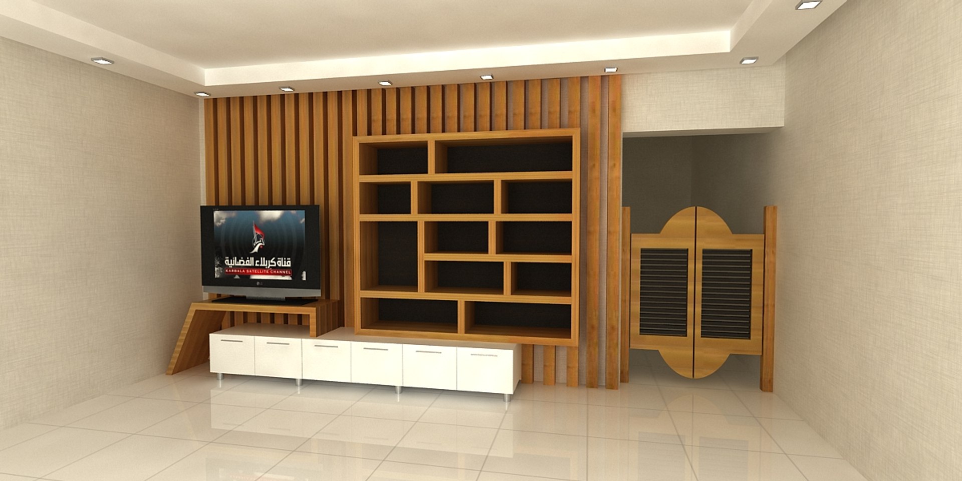 Tv Unit 3D Model - TurboSquid 1334969