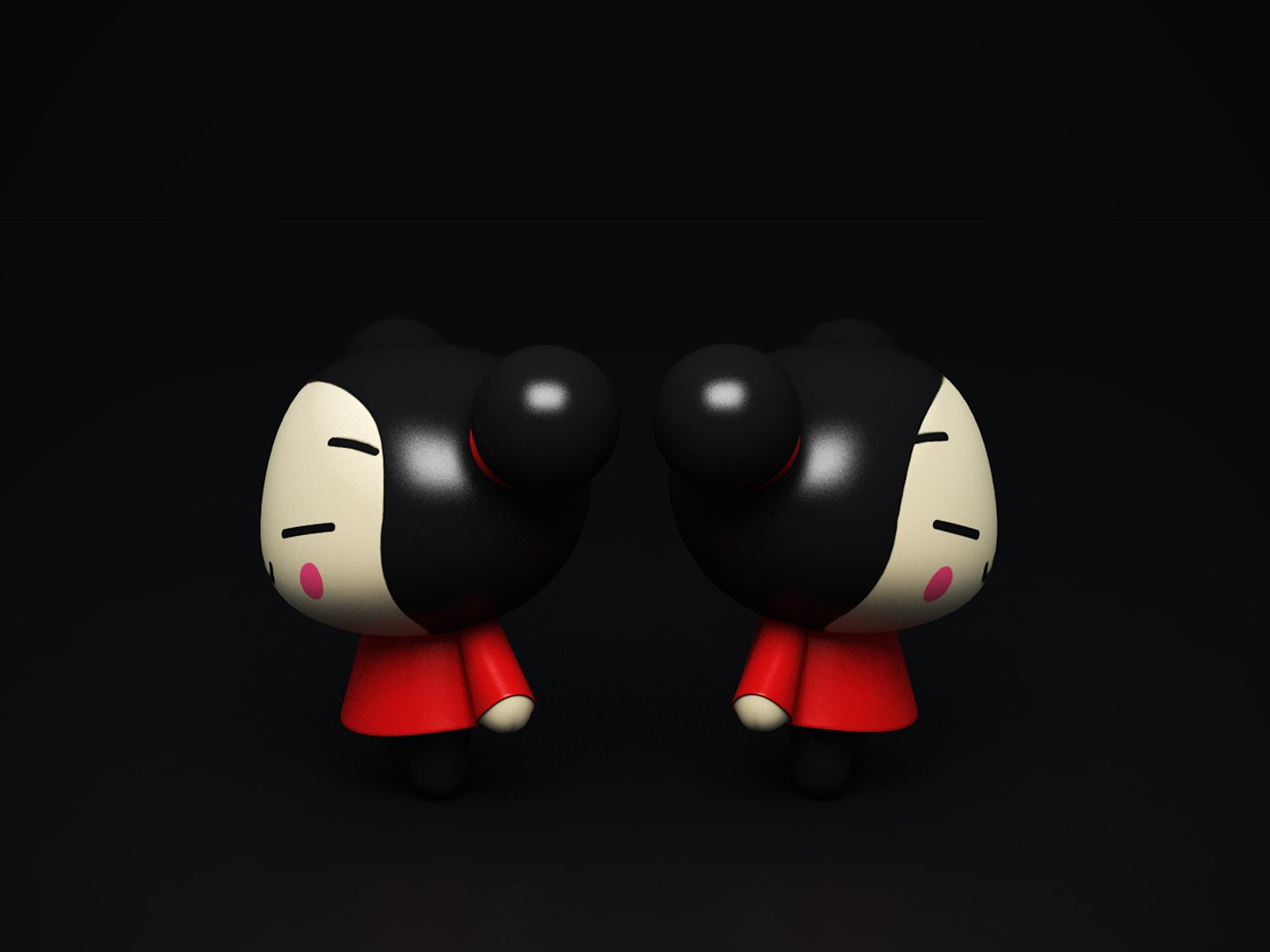 3ds Max Pucca Doll Animation