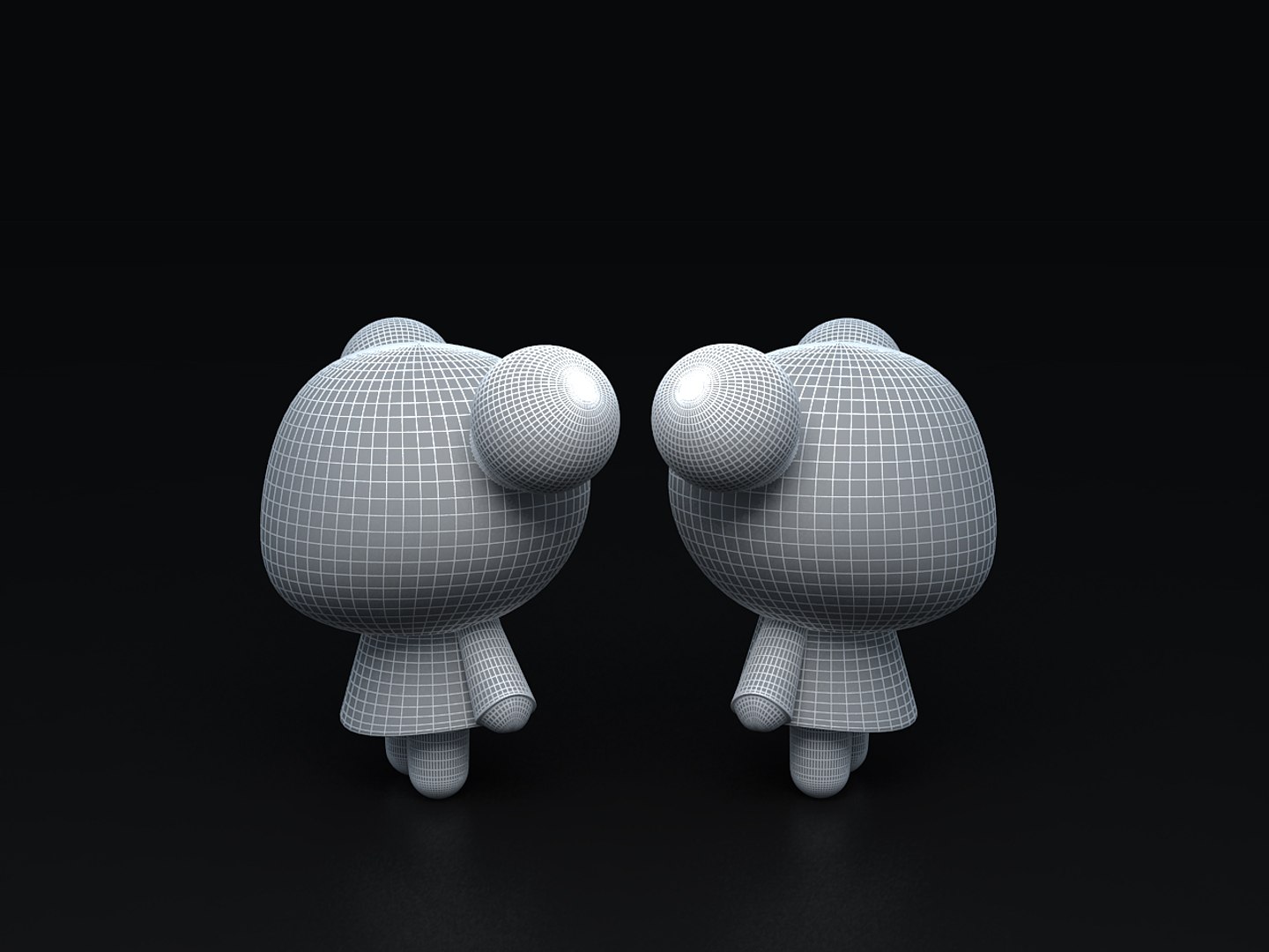3ds Max Pucca Doll Animation