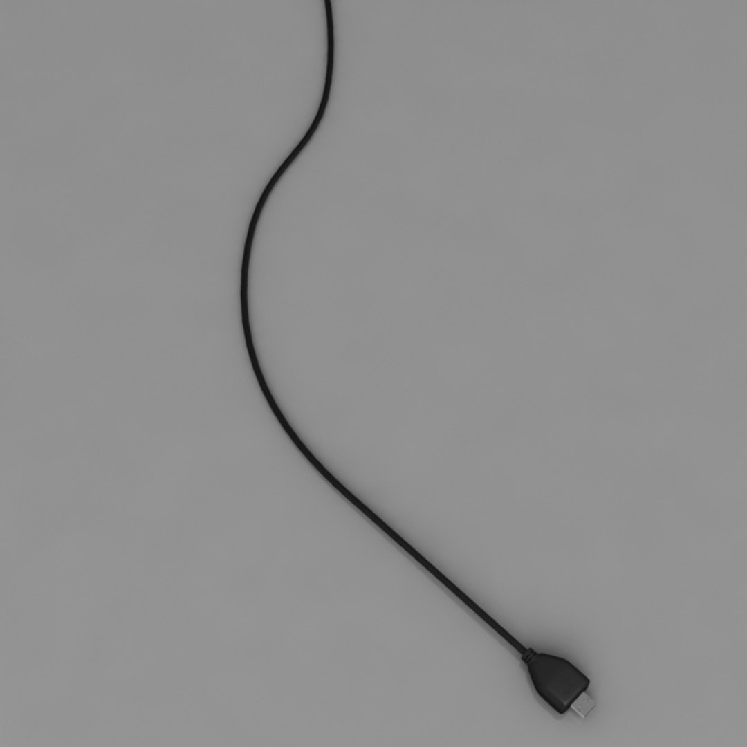 Micro Usb Connector 3d Model