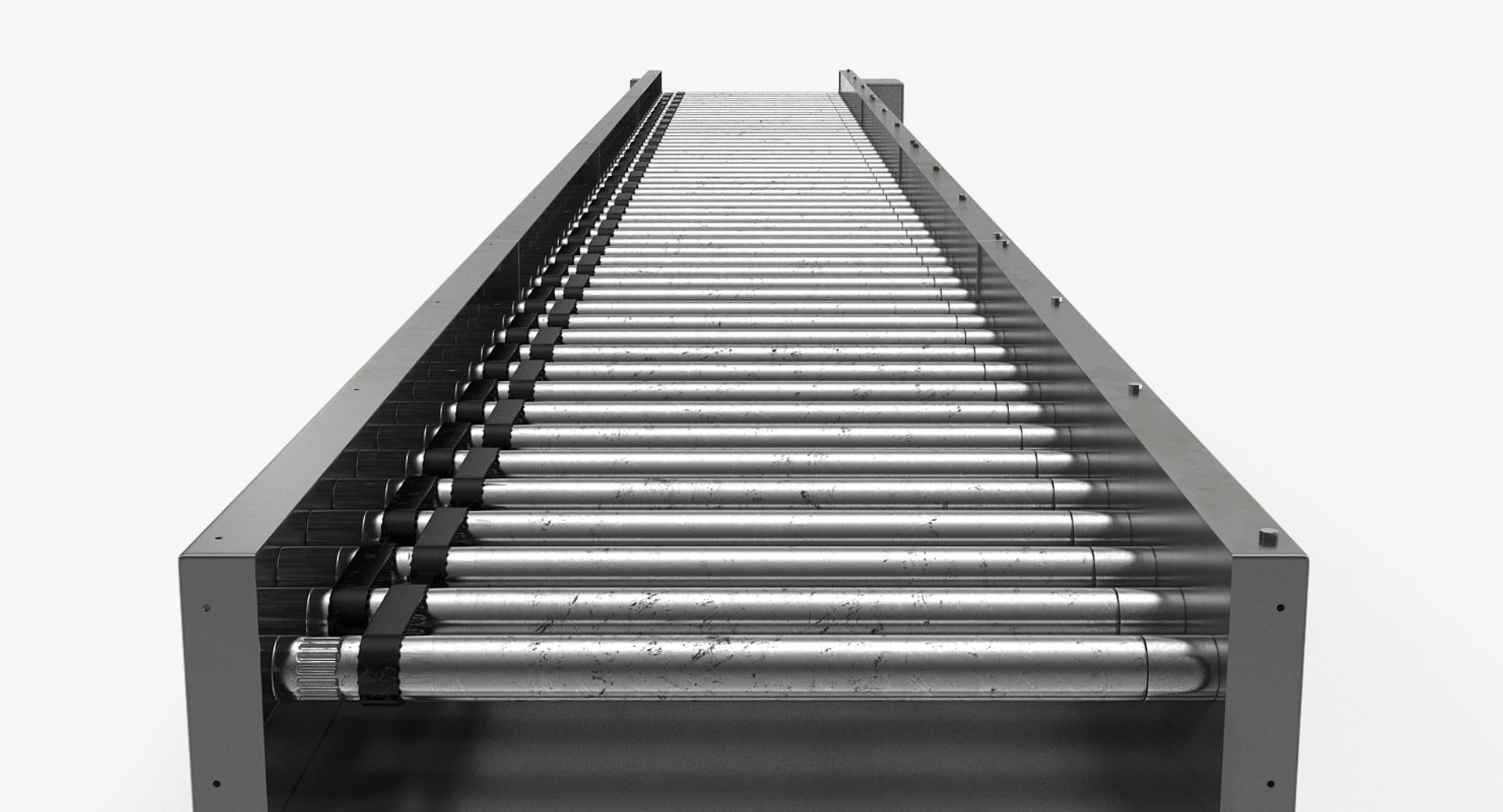 3D Roller Conveyors Model - TurboSquid 1344055