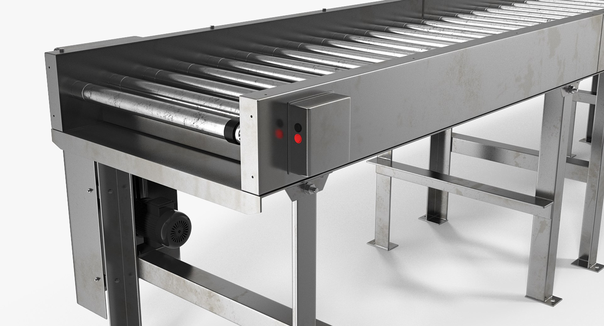 3D Roller Conveyors Model - TurboSquid 1344055
