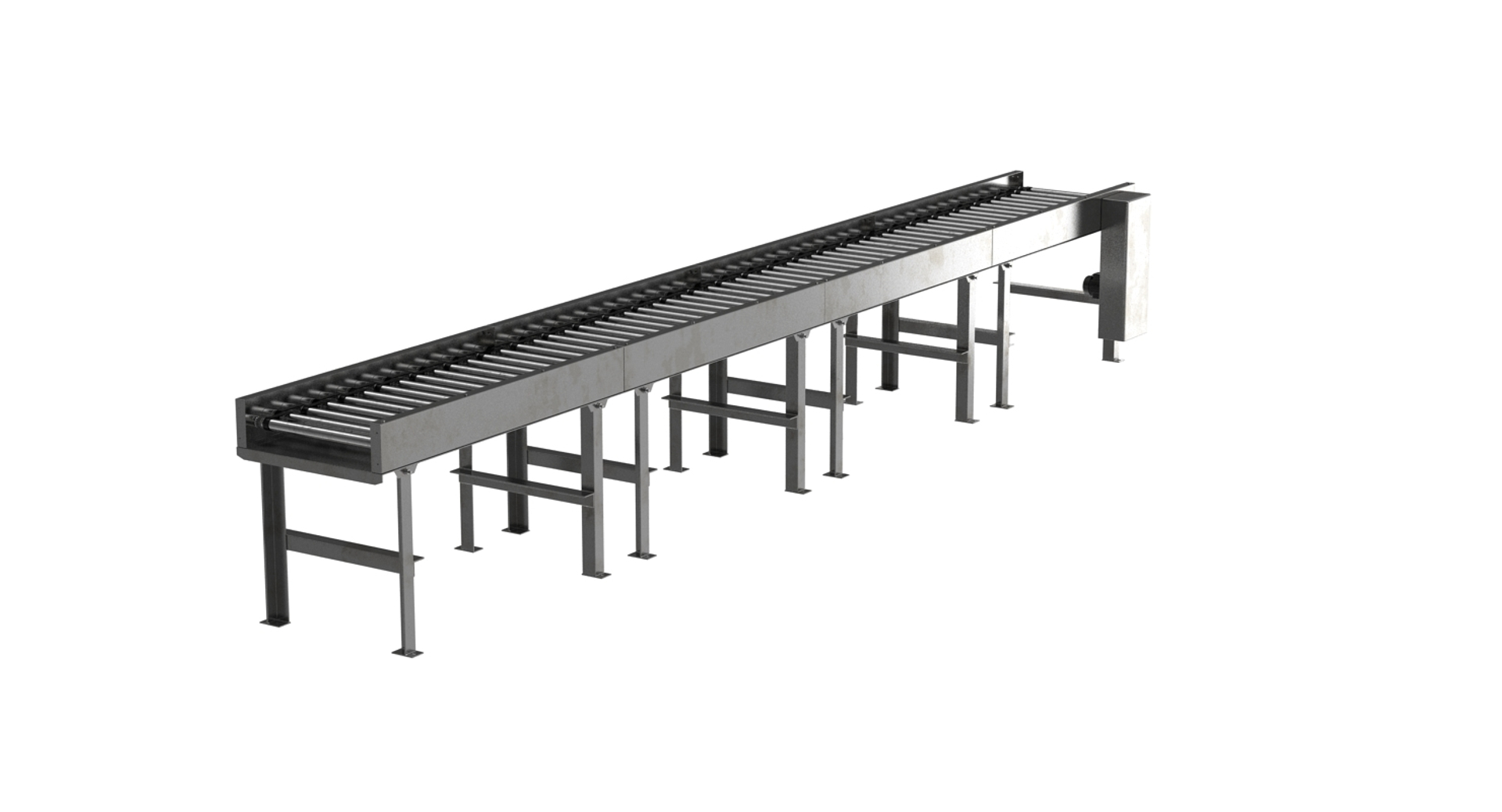 3D Roller Conveyors Model - TurboSquid 1344055