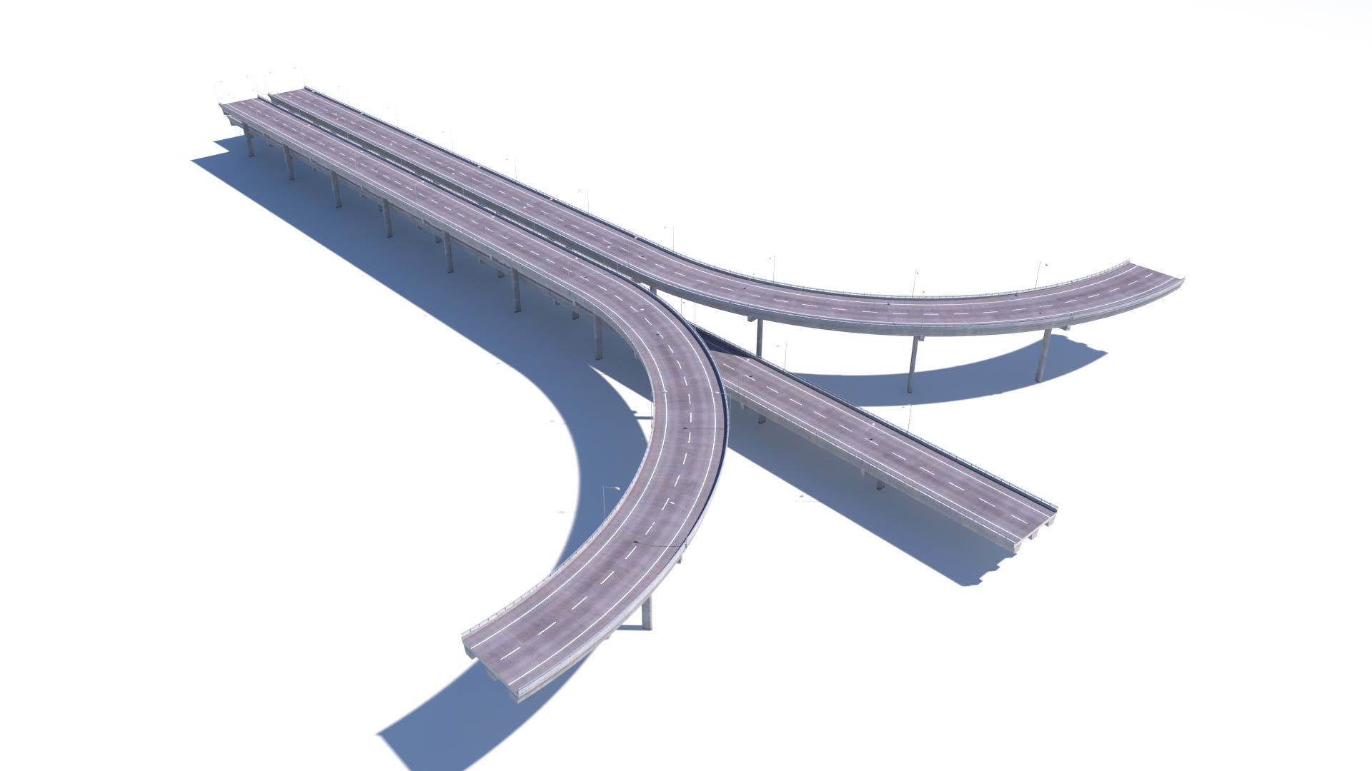Highway PBR - 3 Models Kit 8 3D - TurboSquid 2260457