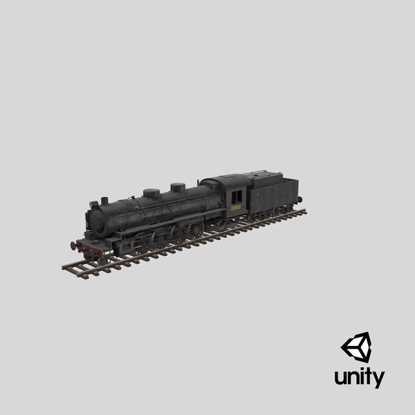 Steam Locomotive D59 Class 3D model - TurboSquid 1834172
