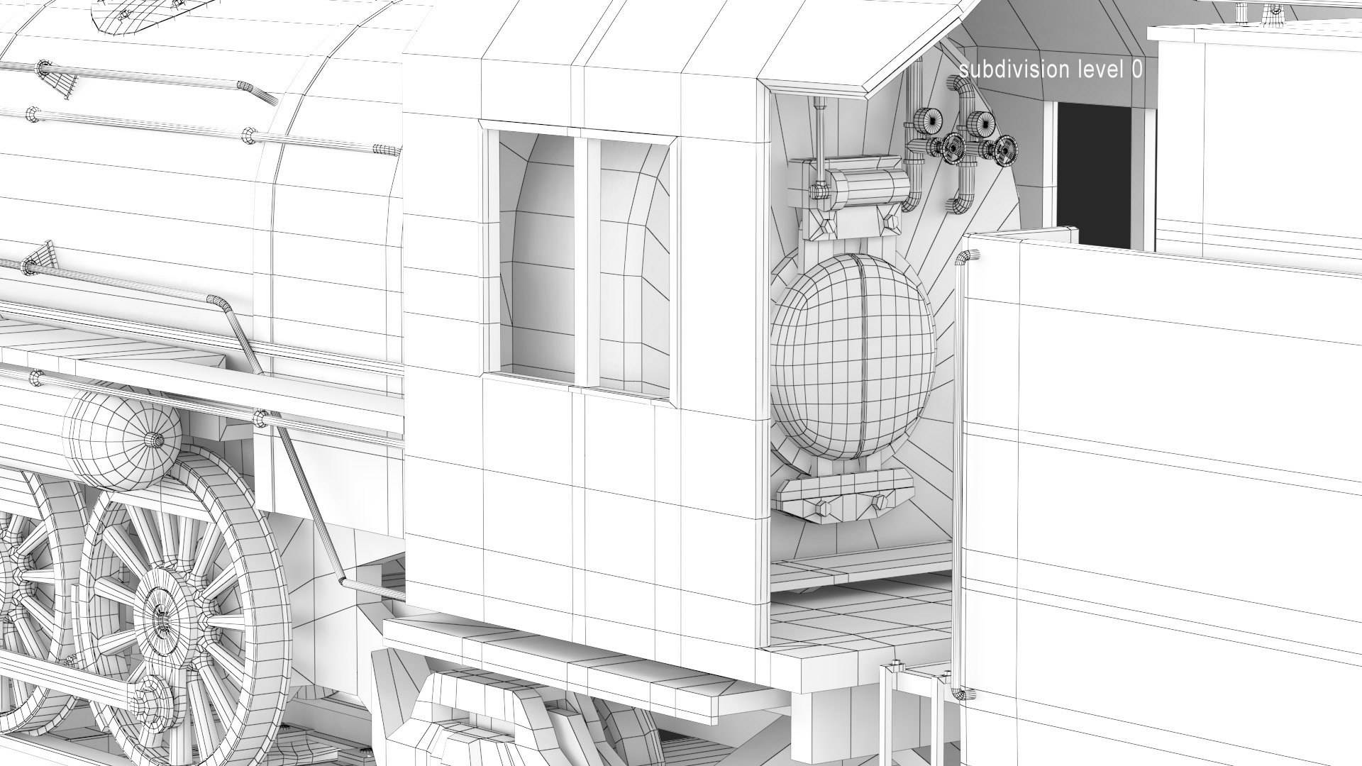 Steam Locomotive D59 Class 3D model - TurboSquid 1834172