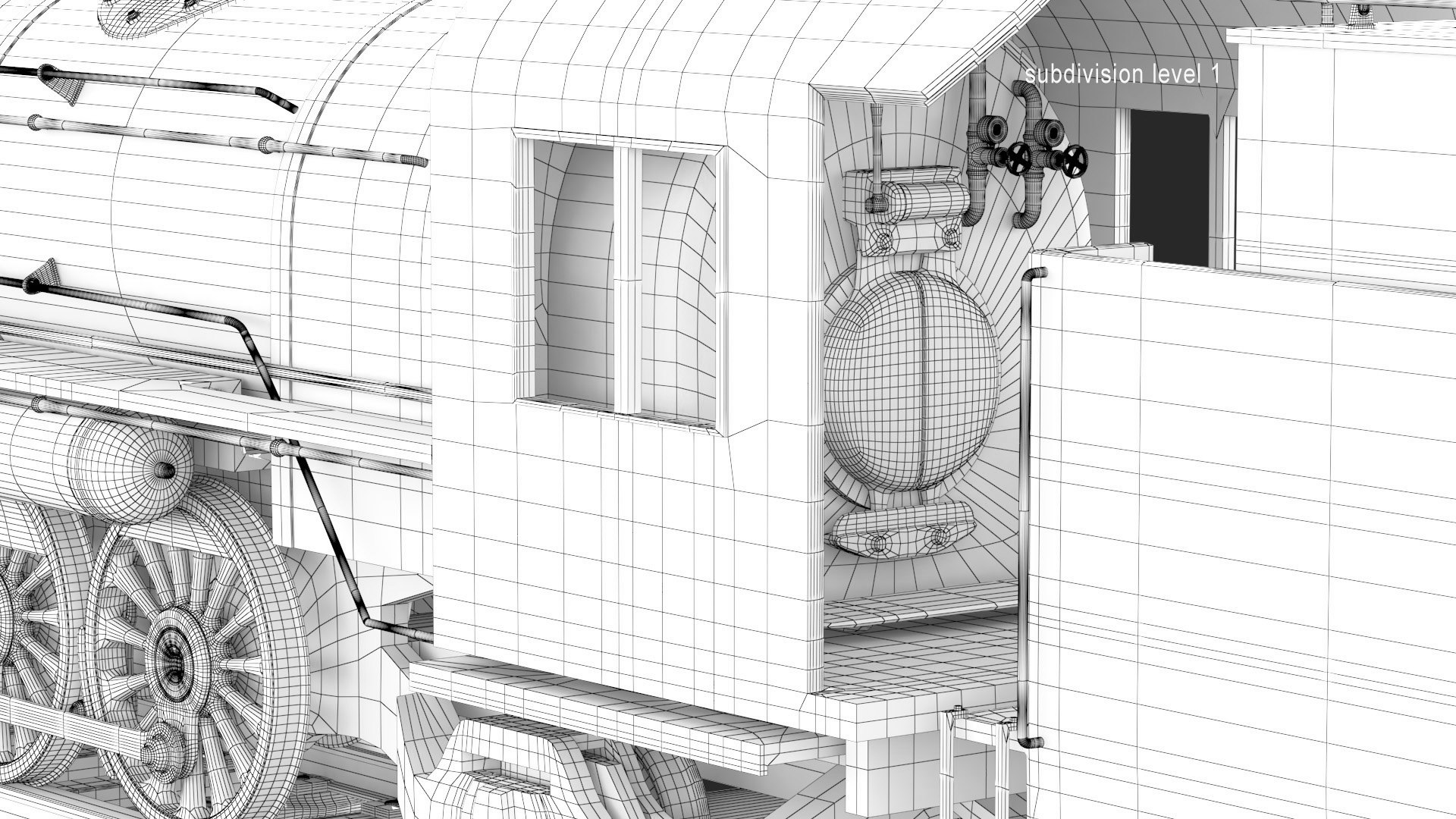 Steam Locomotive D59 Class 3D model - TurboSquid 1834172