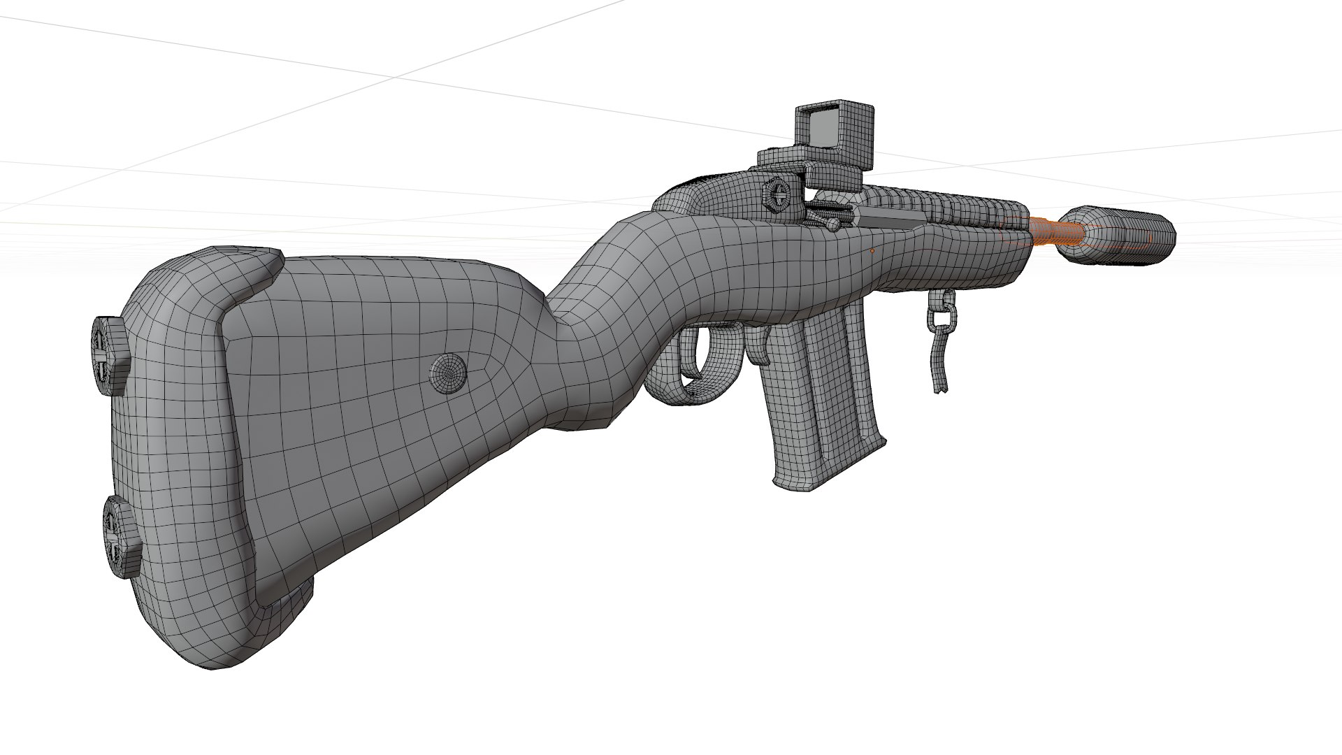 Stylized Rifle 3D - TurboSquid 1865972