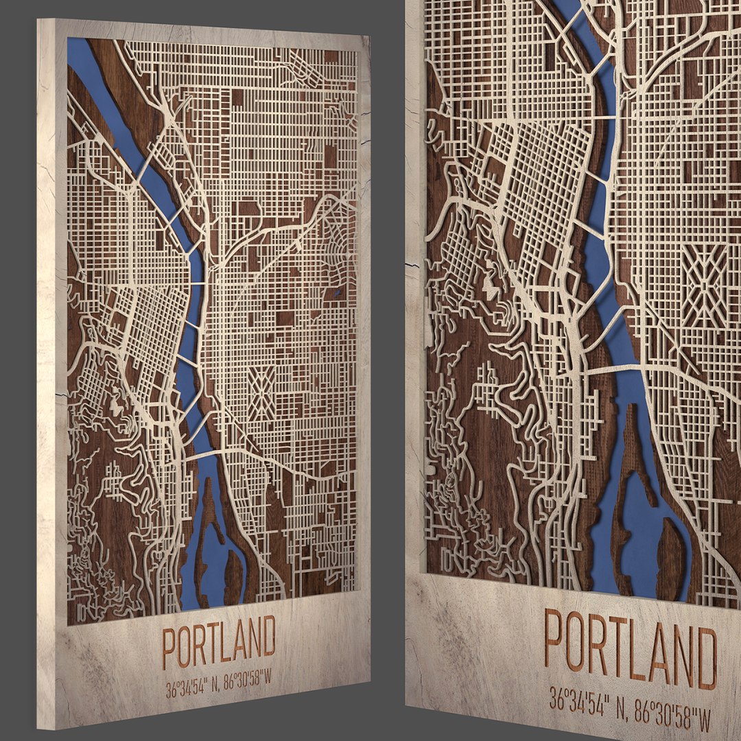 3D Model Portland Master Plan Modeled - TurboSquid 1595834