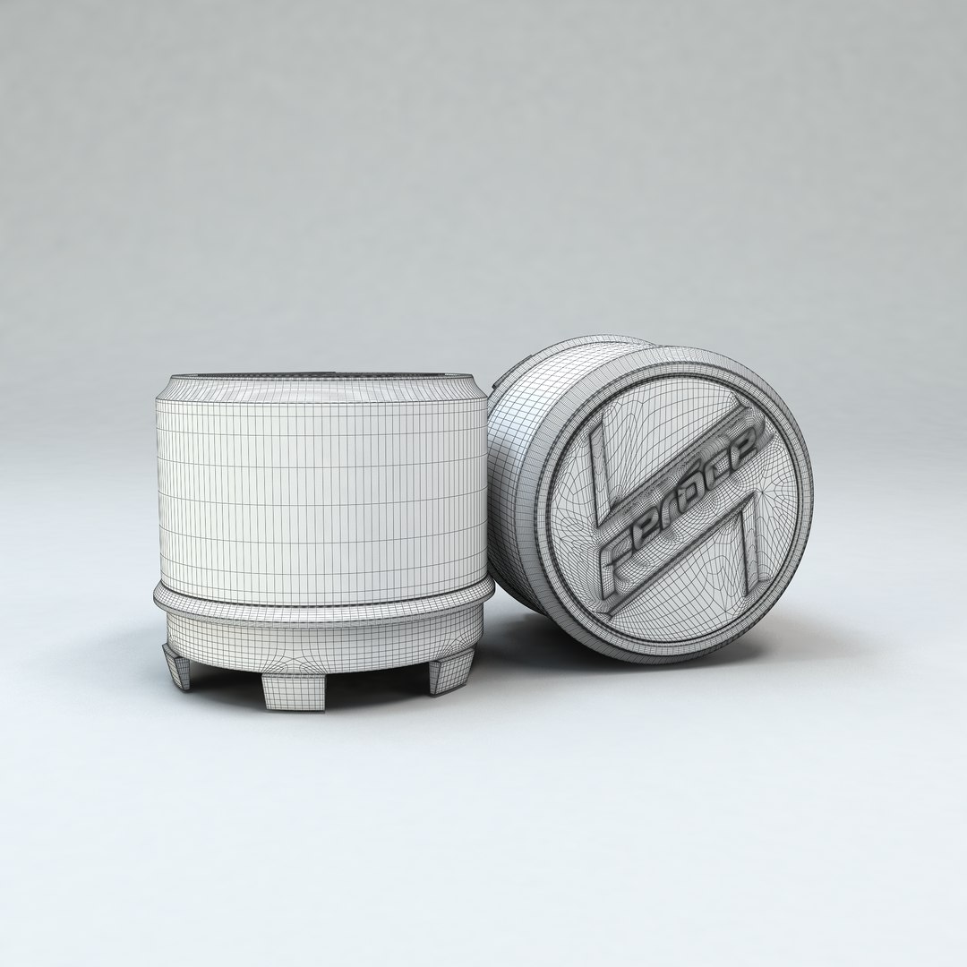 3D August Feroce Japan Rims Hub Cap Cover Model - TurboSquid 1863812