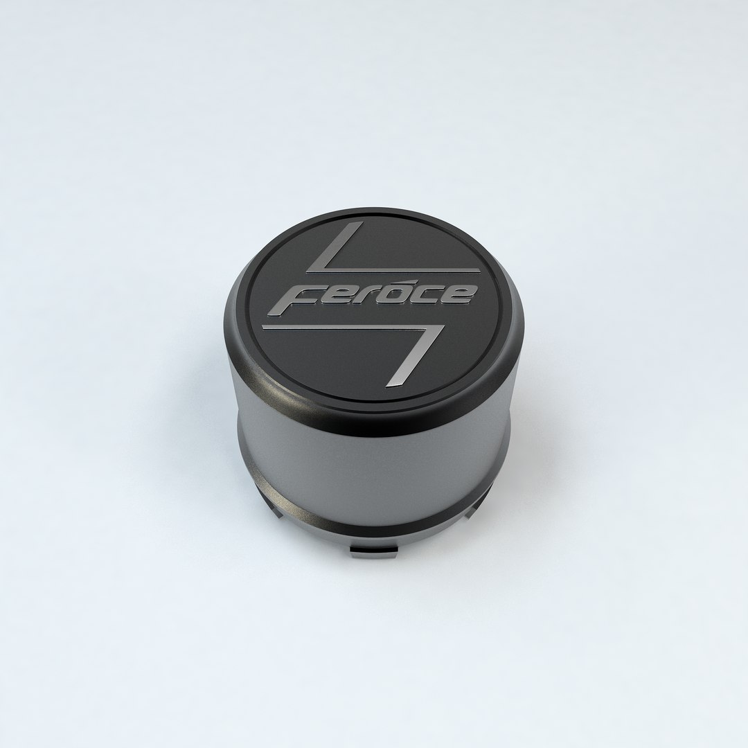 3D August Feroce Japan Rims Hub Cap Cover Model - TurboSquid 1863812