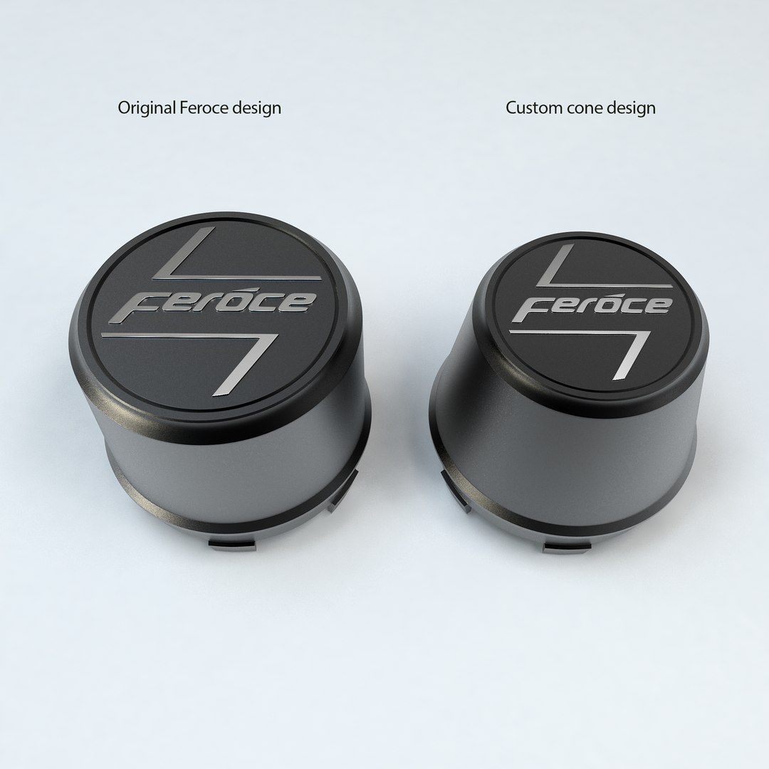 3D August Feroce Japan Rims Hub Cap Cover Model - TurboSquid 1863812