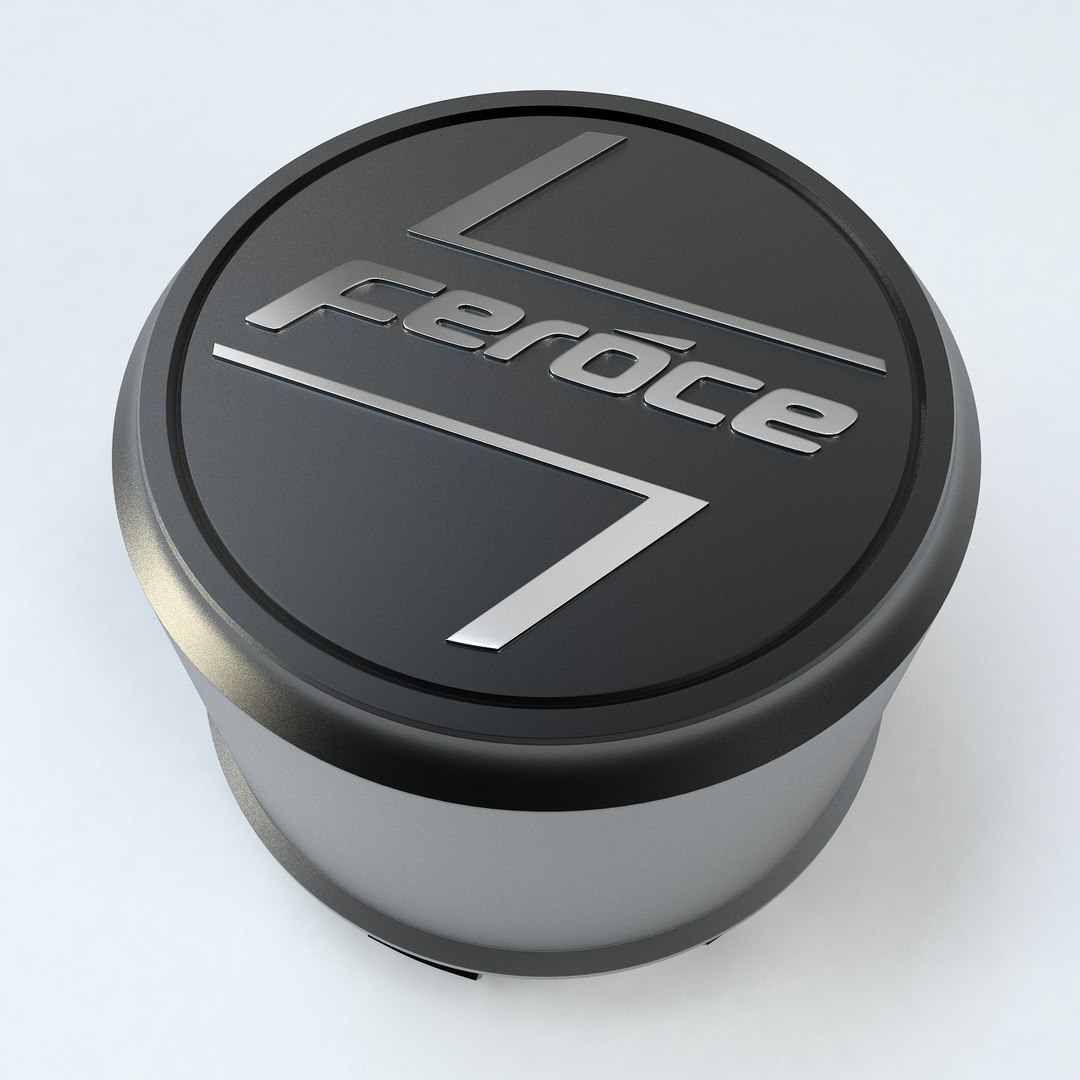 3D August Feroce Japan Rims Hub Cap Cover Model - TurboSquid 1863812