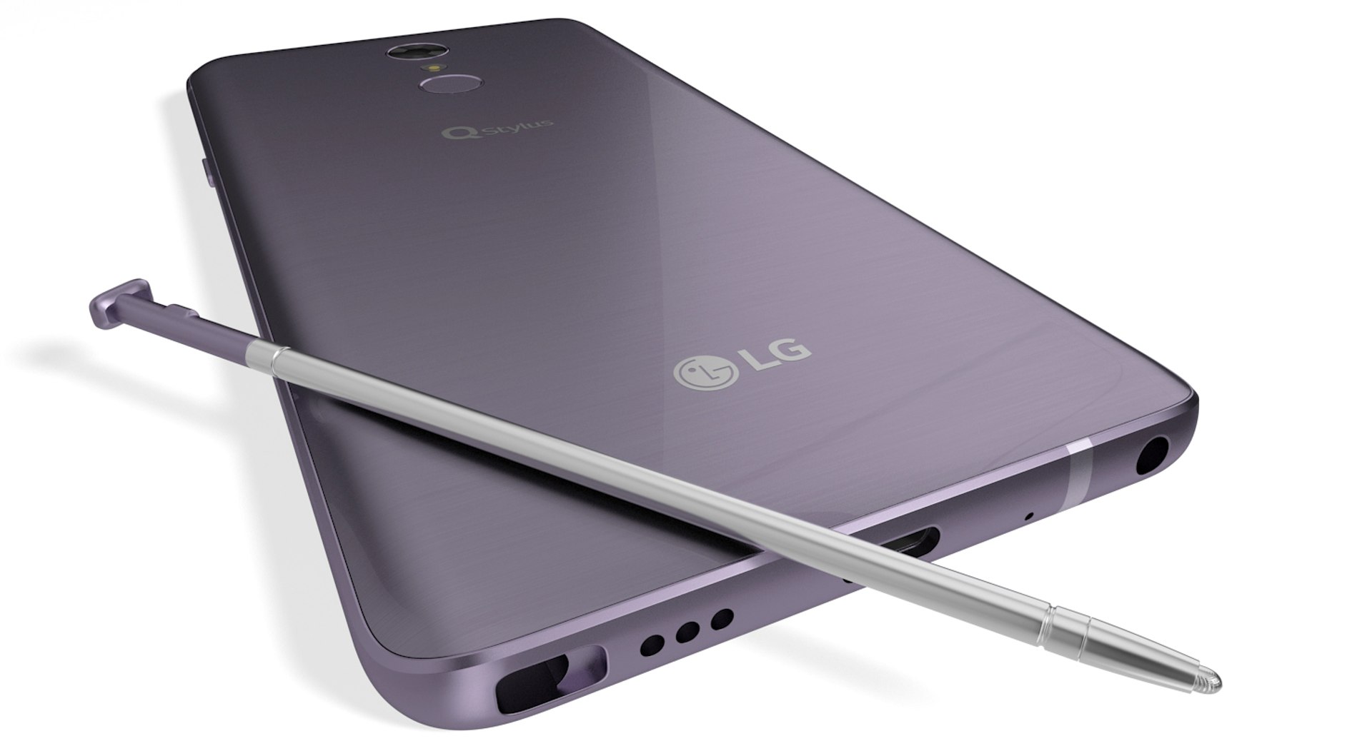 Realistic Lg Q Stylus 3D Model - TurboSquid 1333675