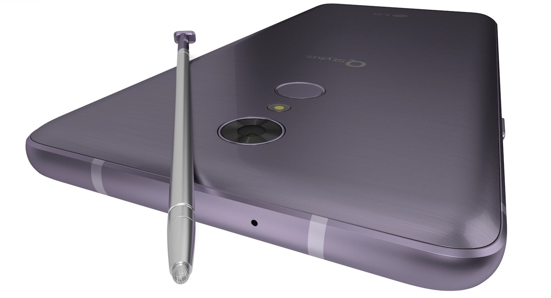 Realistic Lg Q Stylus 3D Model - TurboSquid 1333675
