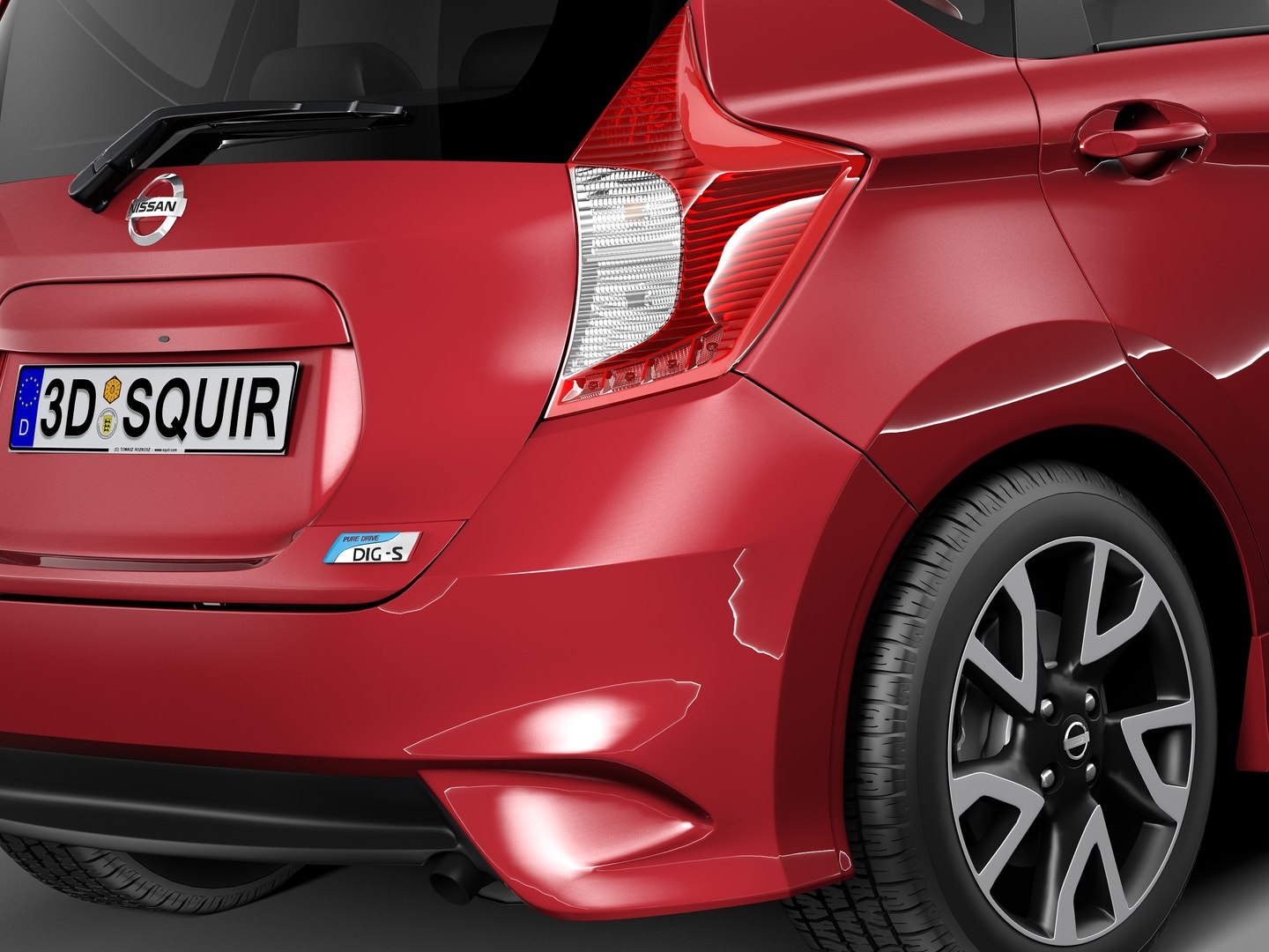 3d 2013 2014 Nissan Note