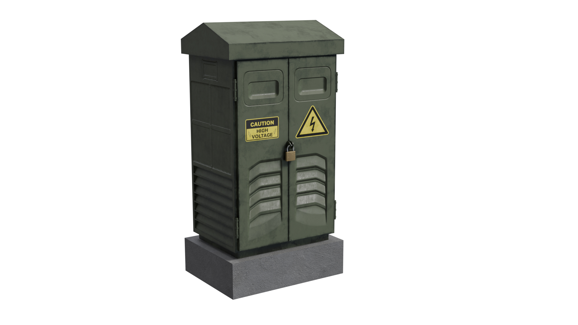 3D Electrical Fuse Box - Low Poly Game Ready - TurboSquid 2391318