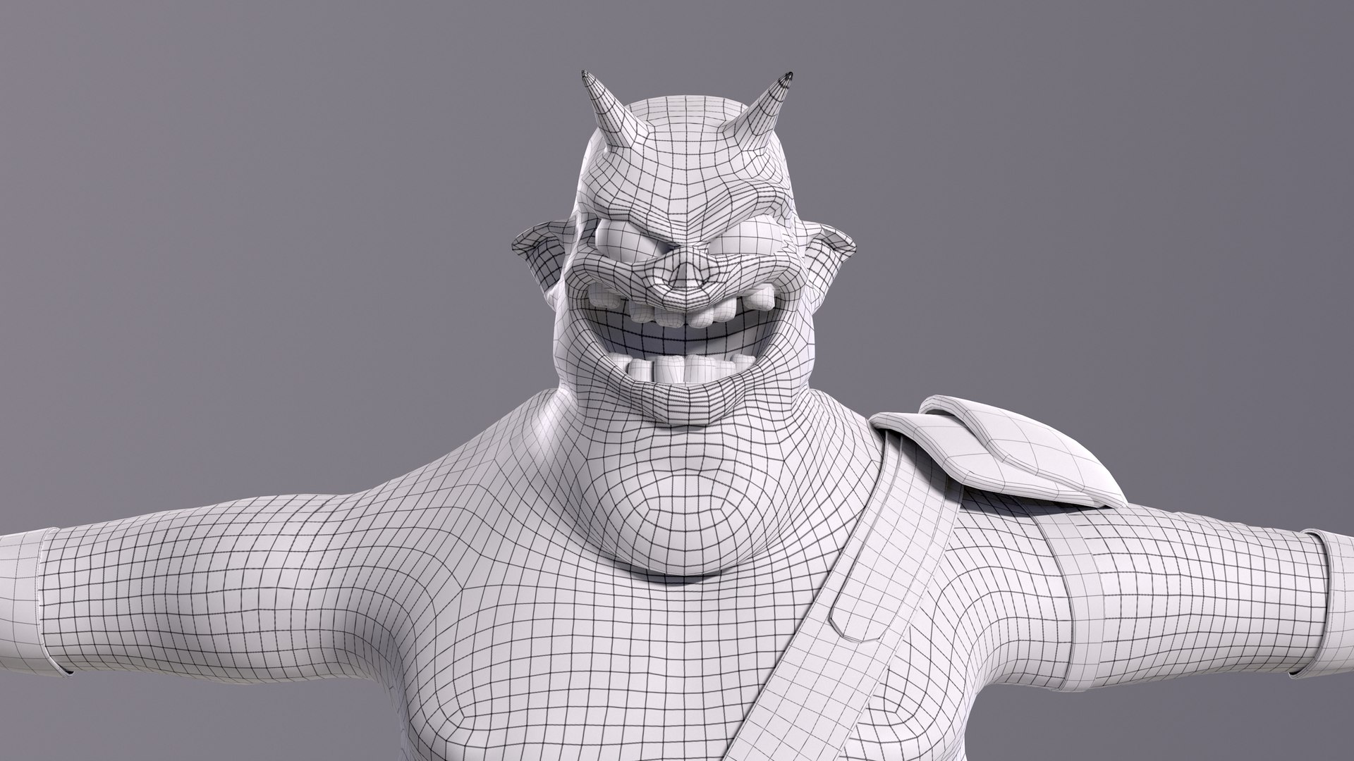 3D Funny fat Troll model - TurboSquid 1849914