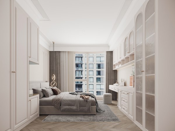 modelo 3d Dormitorio moderno - TurboSquid 2270742