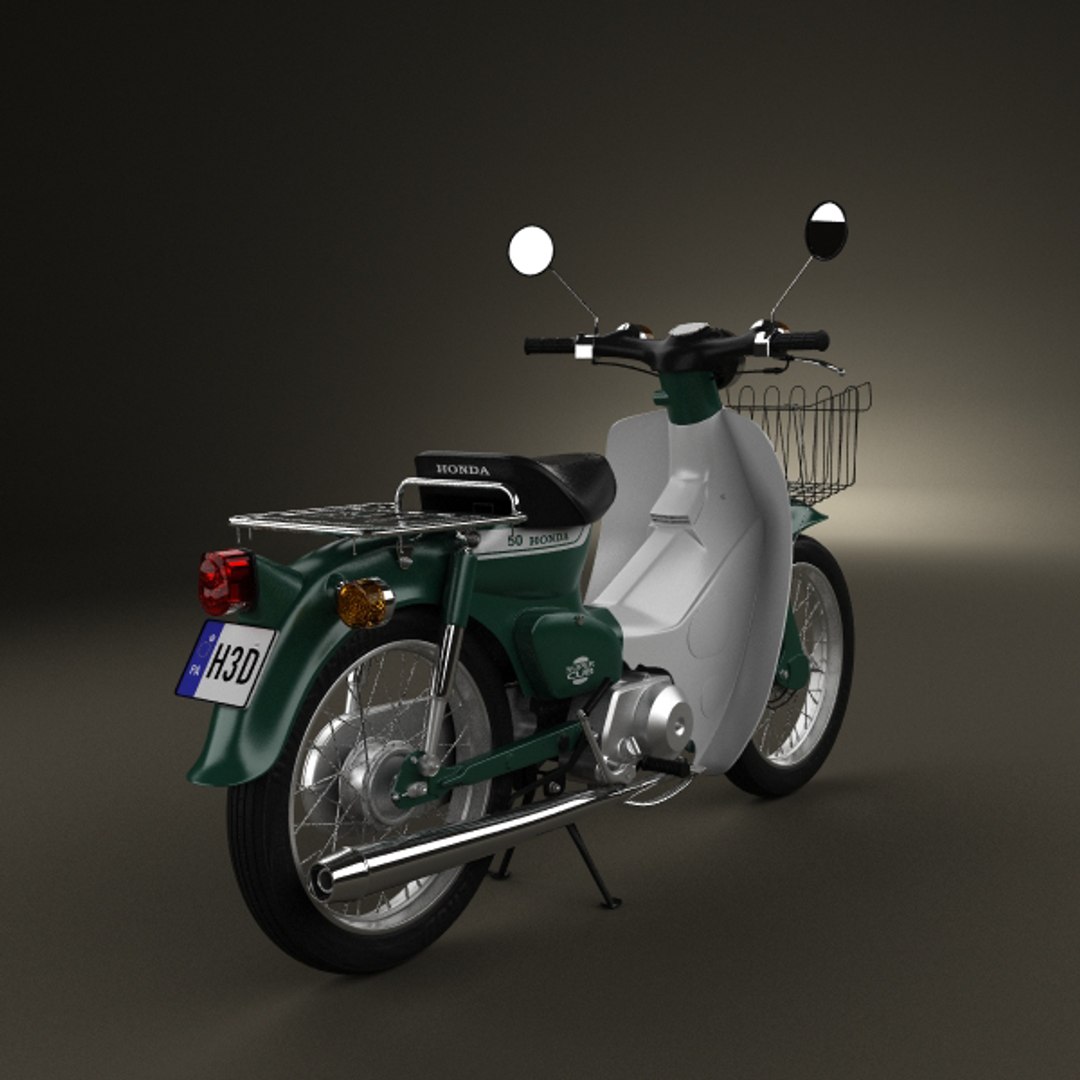 3D Honda Super-cub Super | 1142343 | TurboSquid