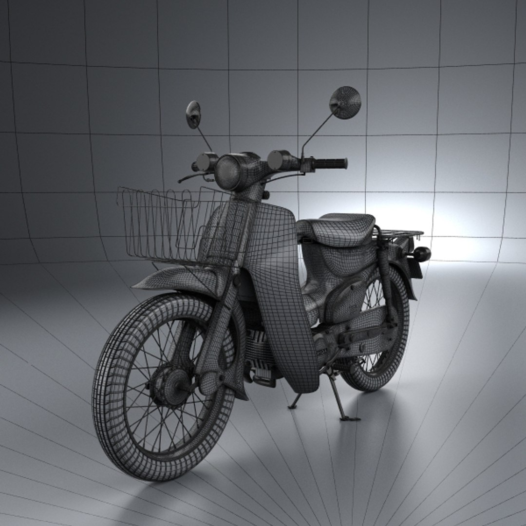 3D Honda Super-cub Super | 1142343 | TurboSquid