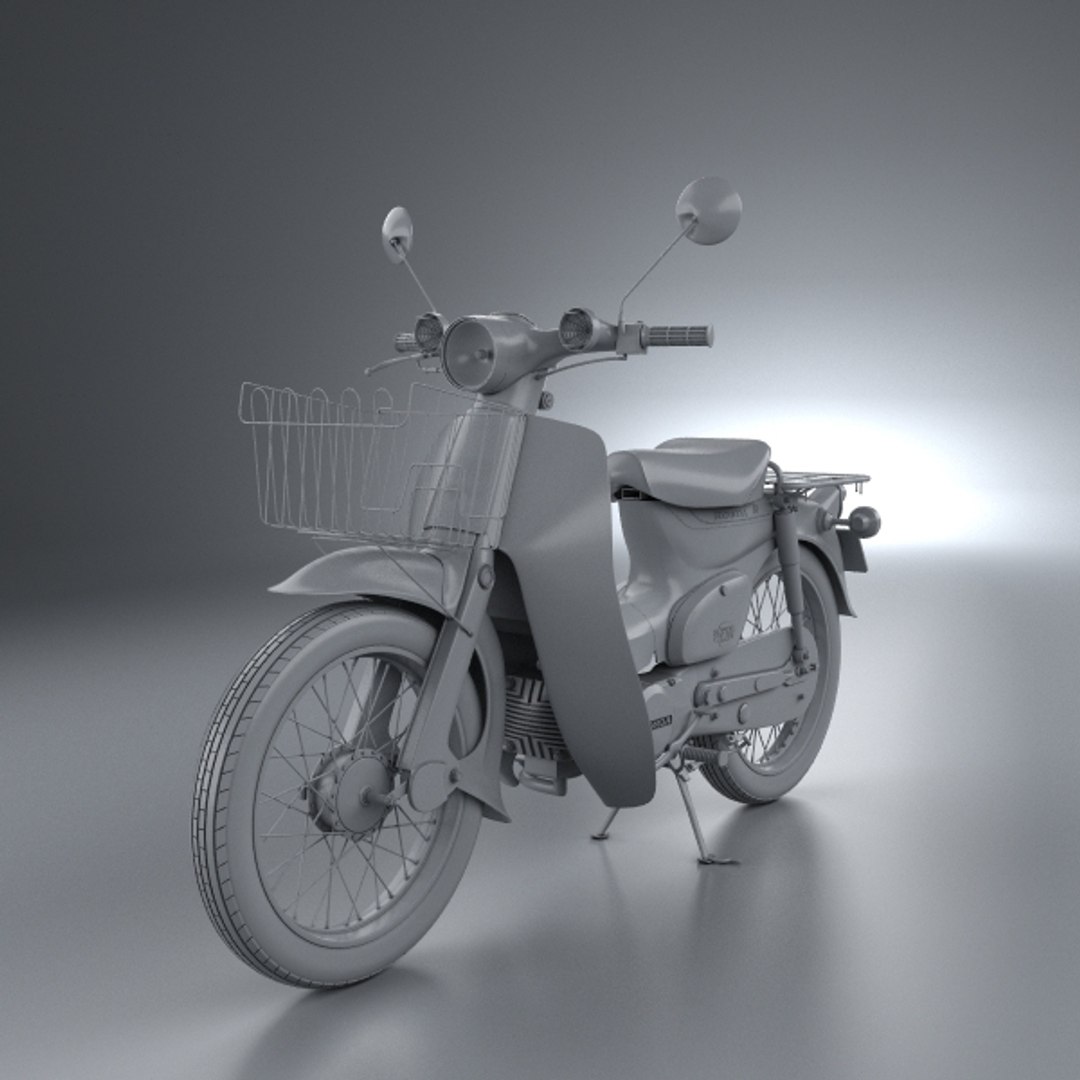 3D Honda Super-cub Super | 1142343 | TurboSquid