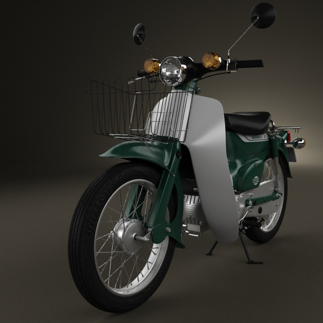 3D Honda Super-cub Super | 1142343 | TurboSquid