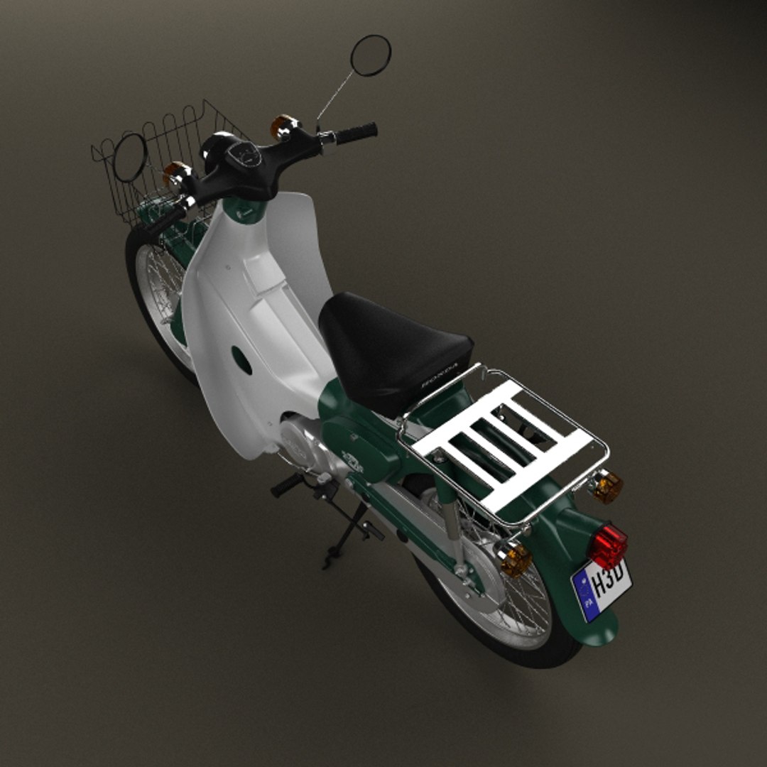 3D Honda Super-cub Super | 1142343 | TurboSquid