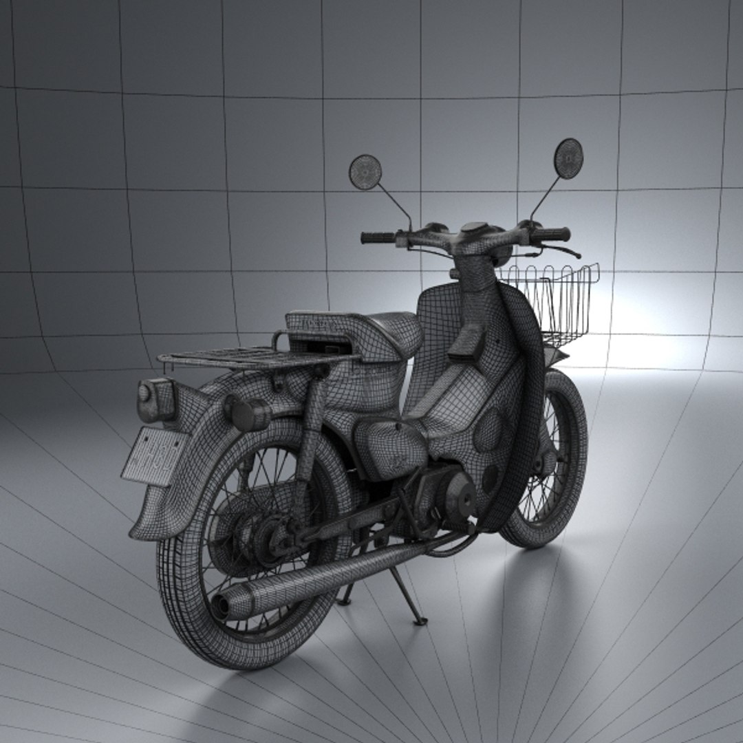 3D Honda Super-cub Super | 1142343 | TurboSquid