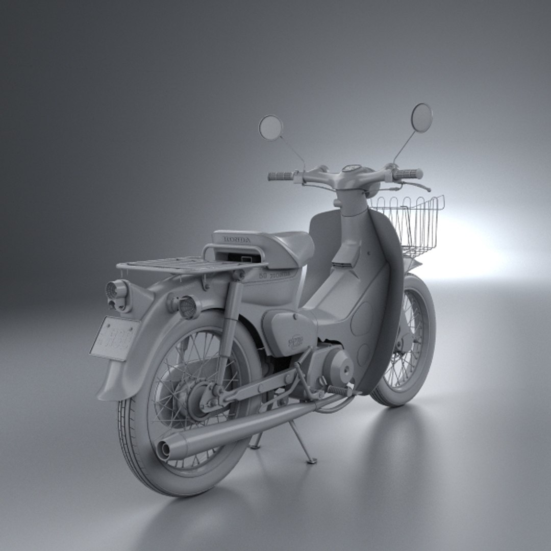 3D Honda Super-cub Super | 1142343 | TurboSquid