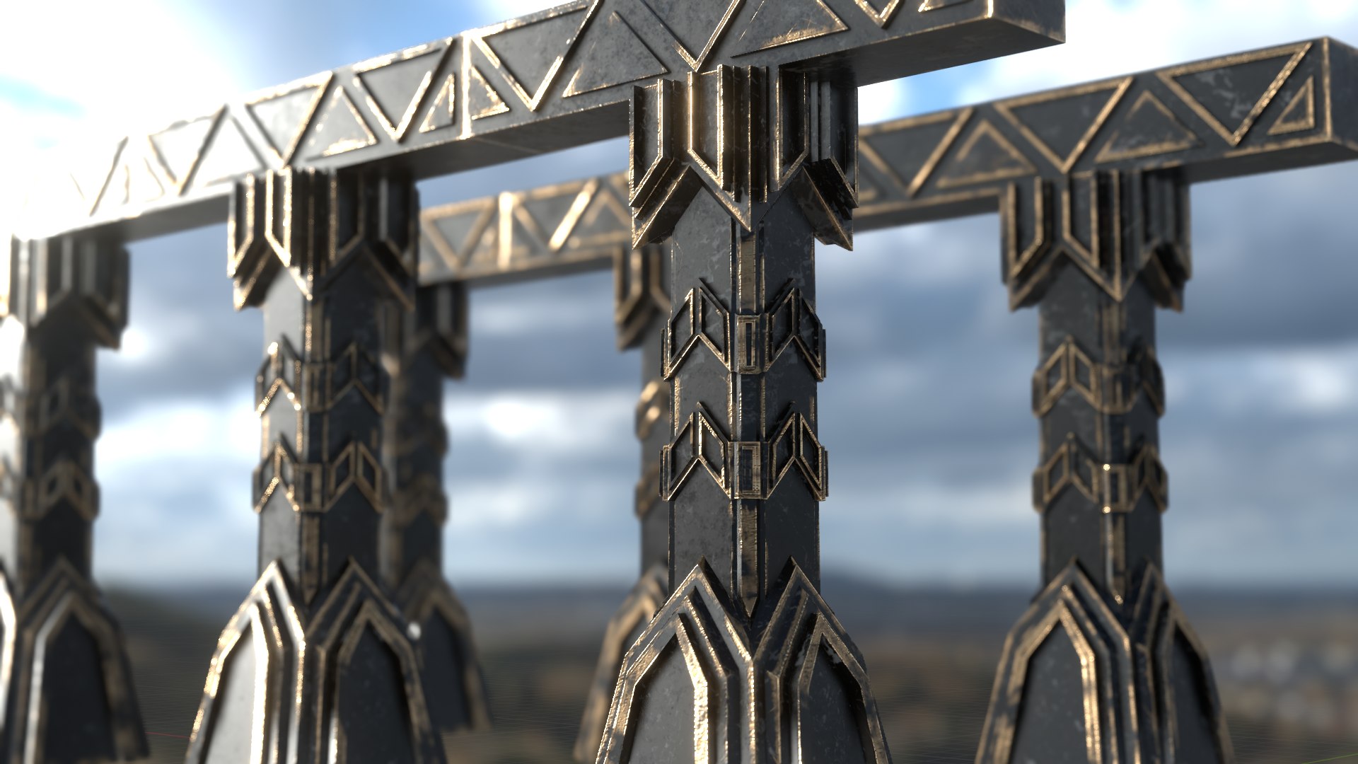 3D Ancient Ruin Model - TurboSquid 2197806