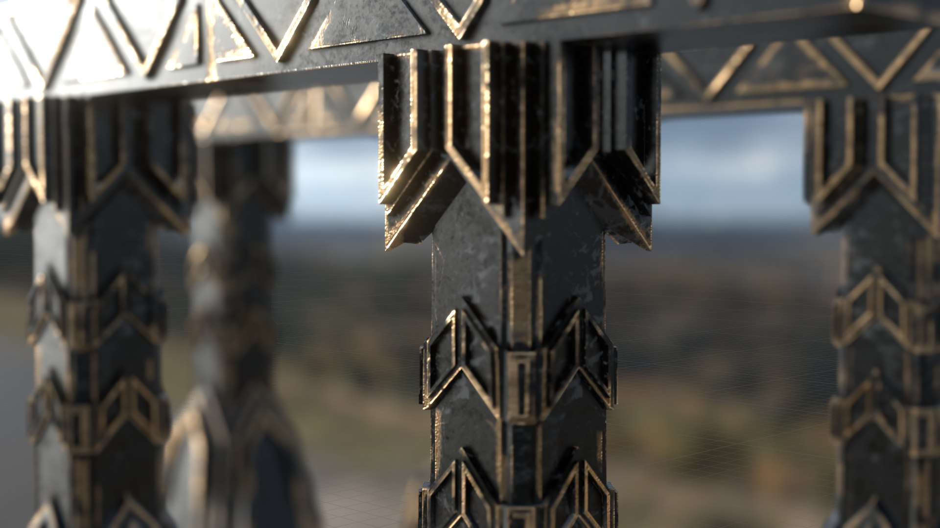 3D Ancient Ruin Model - TurboSquid 2197806