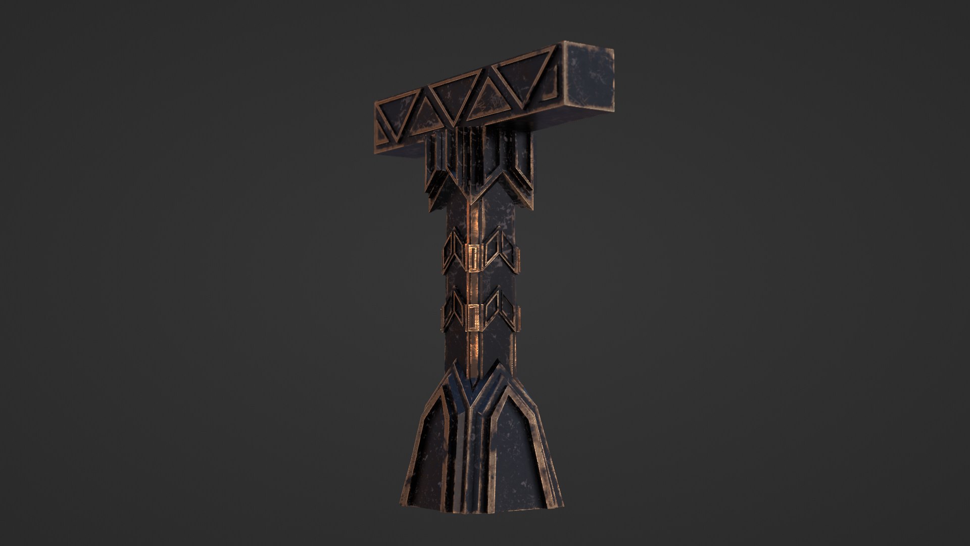 3D Ancient Ruin Model - TurboSquid 2197806