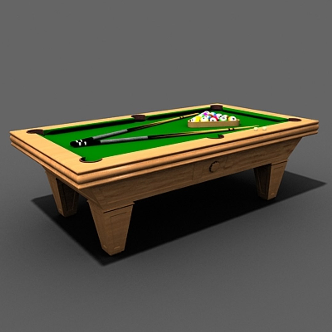 3d Billiard Table