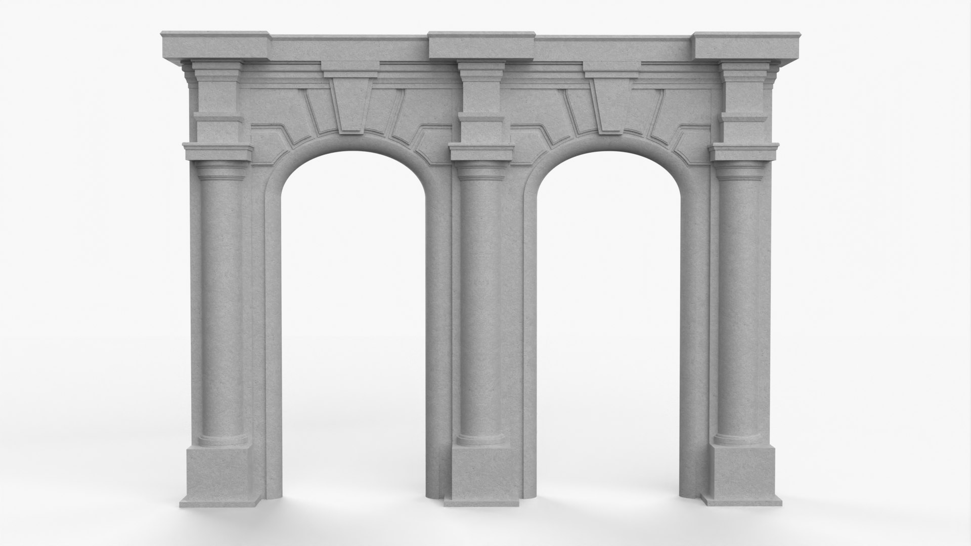 3D Model Twin Arch 017 - TurboSquid 2105911